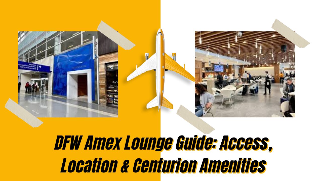 DFW Amex Lounge Guide: Access, Location & Centurion Amenities